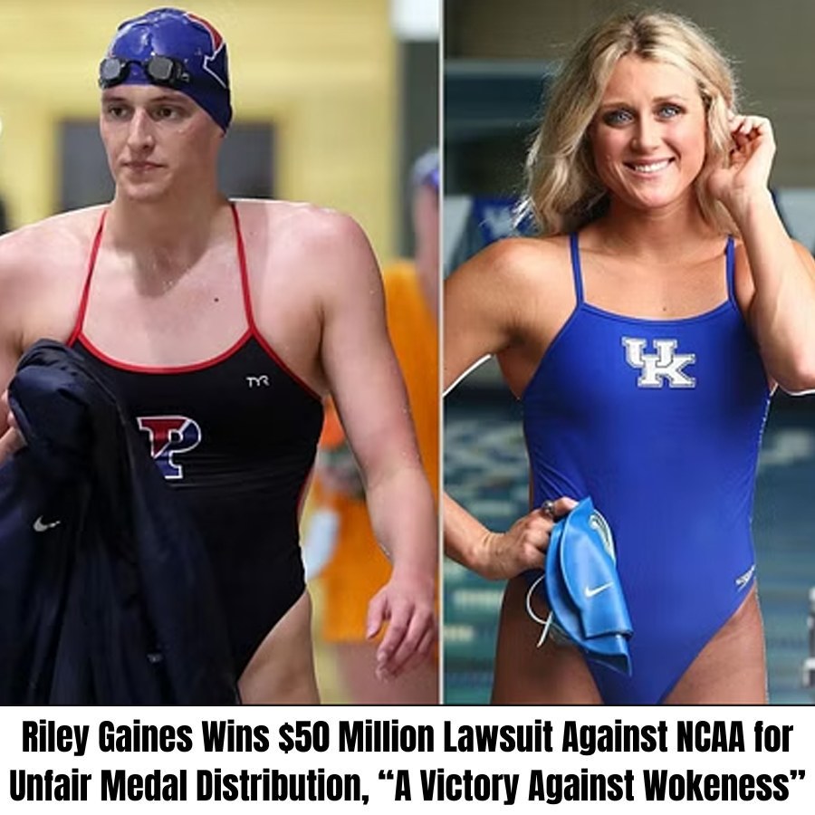 Swimmer Riley Gaines Scored A Victory Against The Ncaa Securing A 50