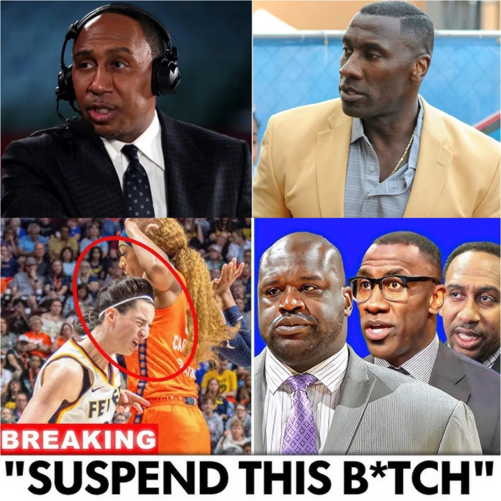 Shaq, Shannon Shɑrρe & Stephen A. Smith DESTR0YED Dijonɑi Cɑrrington ...