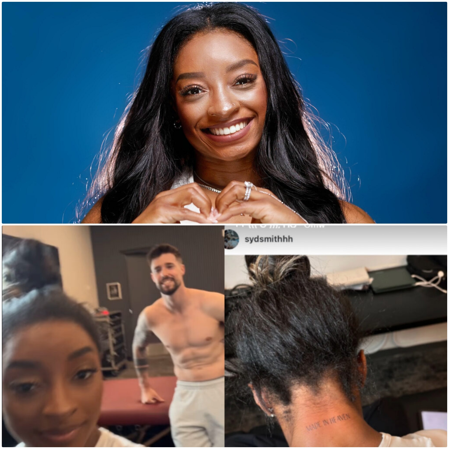 PHOTOS: U.S. Olympic Star Simone Biles Gets A Curious New Tattoo ...