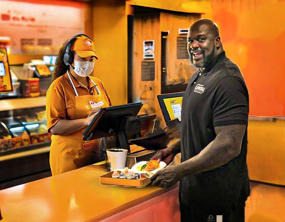 Big Shaq Goes To Order Taco Bell Meal, Stops Cold When He Hears 2 Boys ...