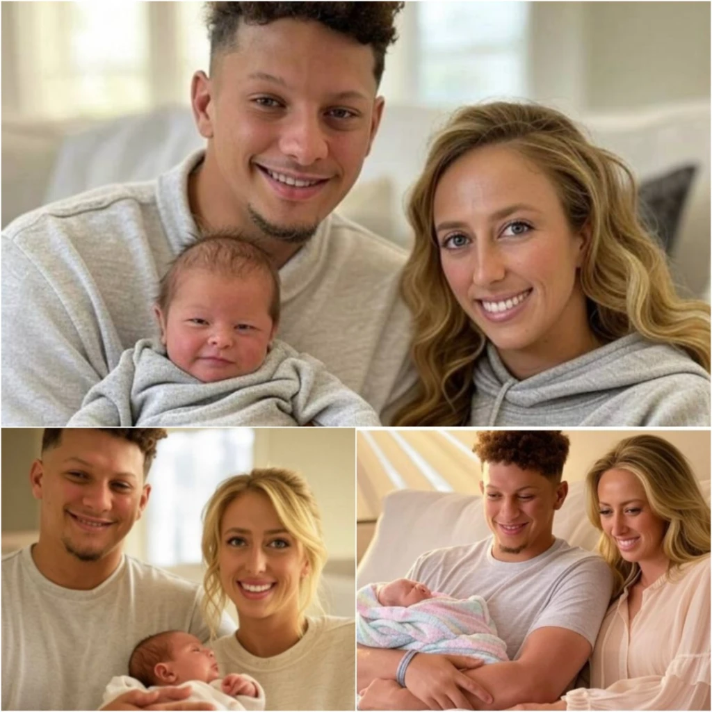 JUST IN: Mahomes’ Third Child, GOLDEN RAYE, Makes an Adorable Picture ...